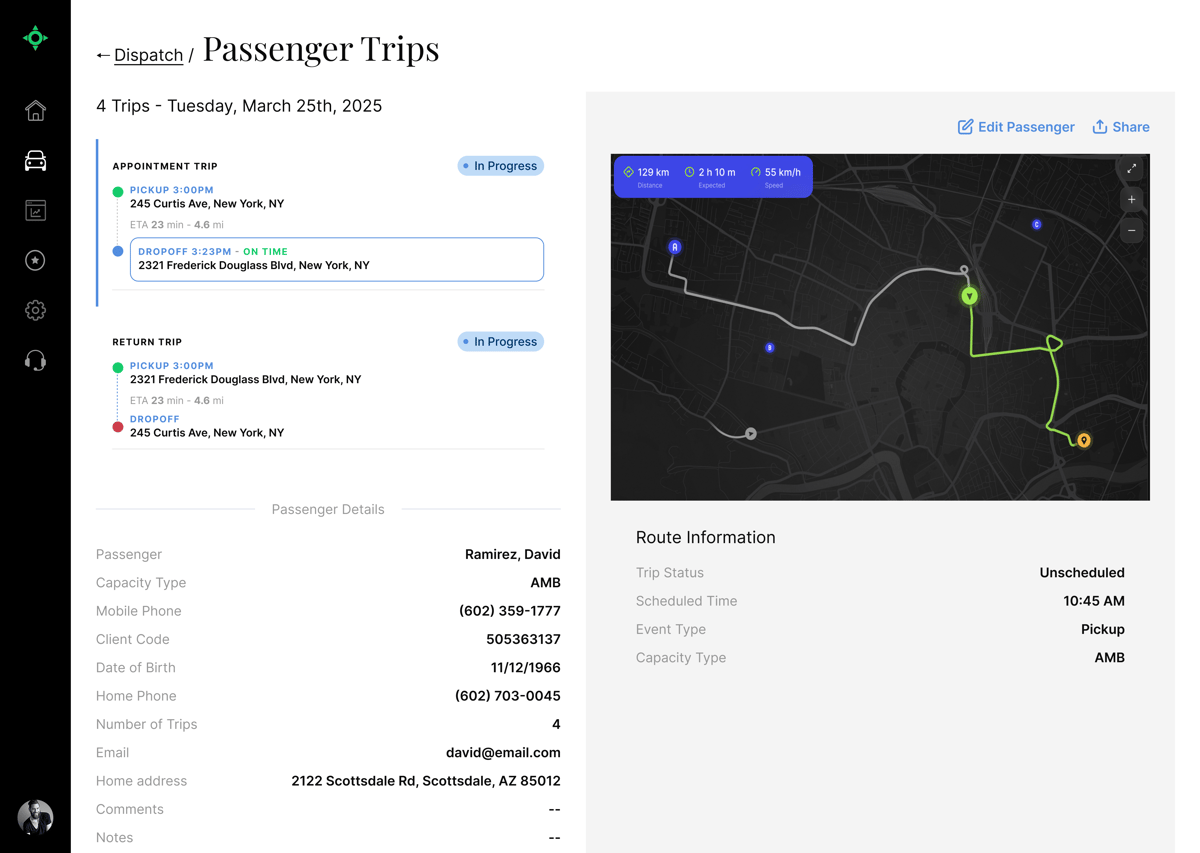 NEMT Software | Scheduling, Dispatching, and Billing | MediRoutes